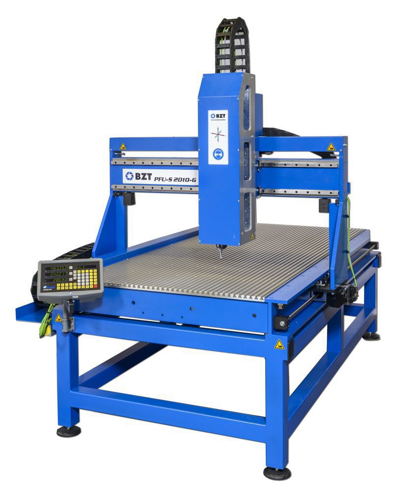 Fraiseuse CNC 3 axes / universelle / à pont - PFU-S 1515-G - BZT ...
