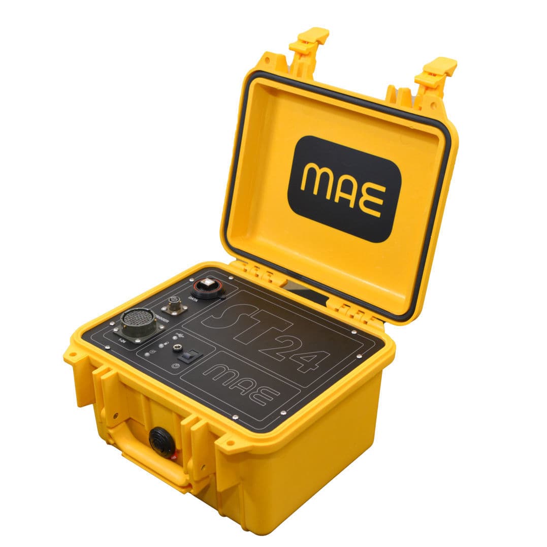 Sismographe 24 bit - ST24 - M.A.E. S.r.l. - 12-24 canaux