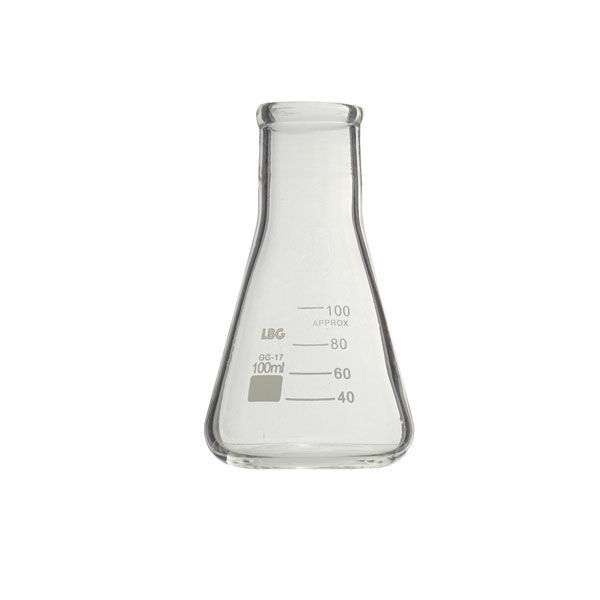 Fiole Erlenmeyer - EFN3 series - LABBOX LABWARE S.L. - à fond plat / en ...