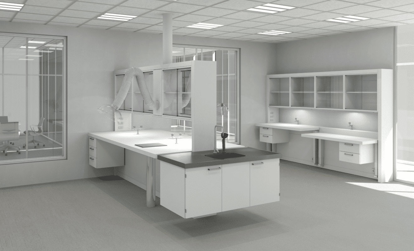 Système de mobilier de laboratoire - VisionLab - Labflex AS - modulaire