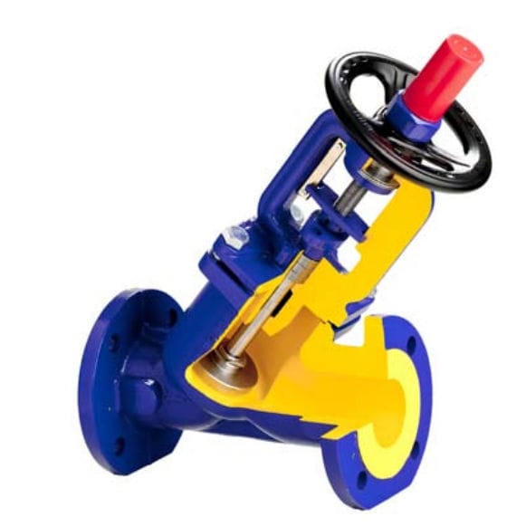 Vanne à opercule - 443 - VARIMEX-VALVES Poland Sp.z.o.o. - avec volant ...