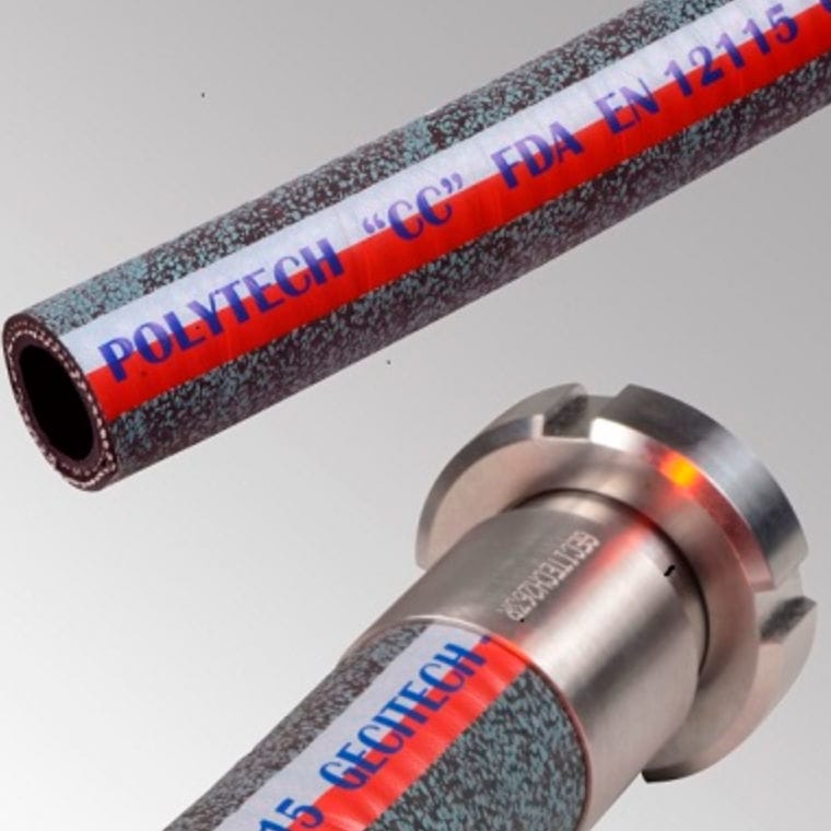 Tuyau flexible pour produits alimentaires - POLYTECH® CC - GECITECH SAS ...