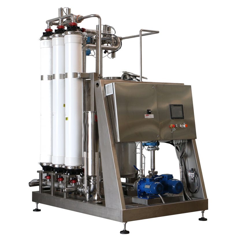Unité d'ultra-filtration à membrane - DELLA TOFFOLA GROUP - pour eau ...