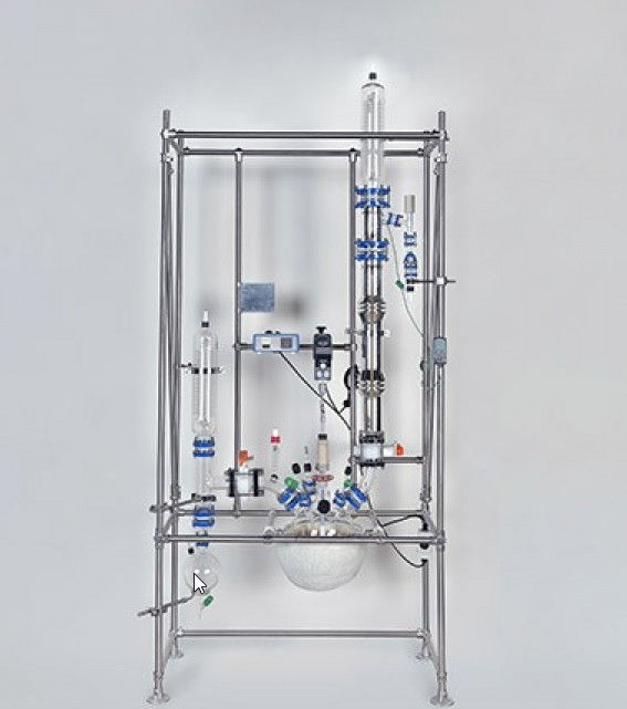Colonne de distillation en verre borosilicaté - MAVAG AG