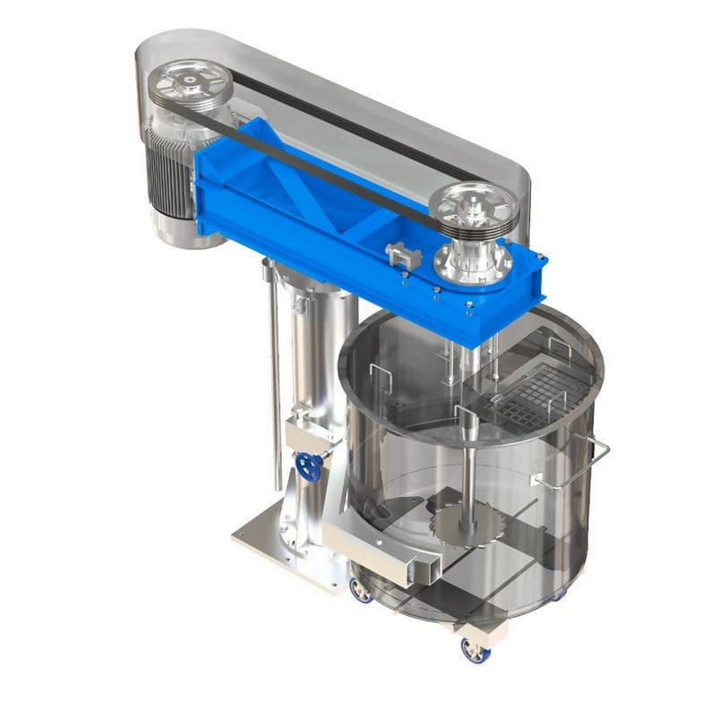 Disperseur batch - MAVAG AG - à haute vitesse / de liquides