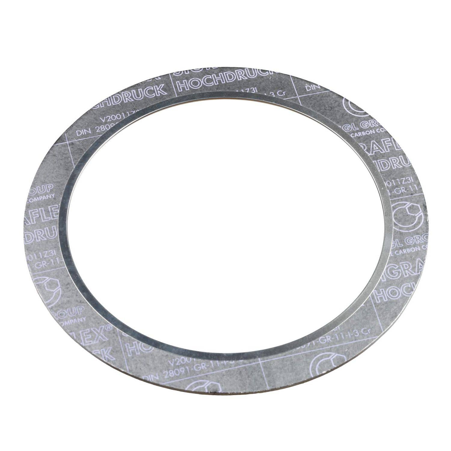 Joint plat - Möller Industrietechnik GmbH - rond / en graphite / en inox