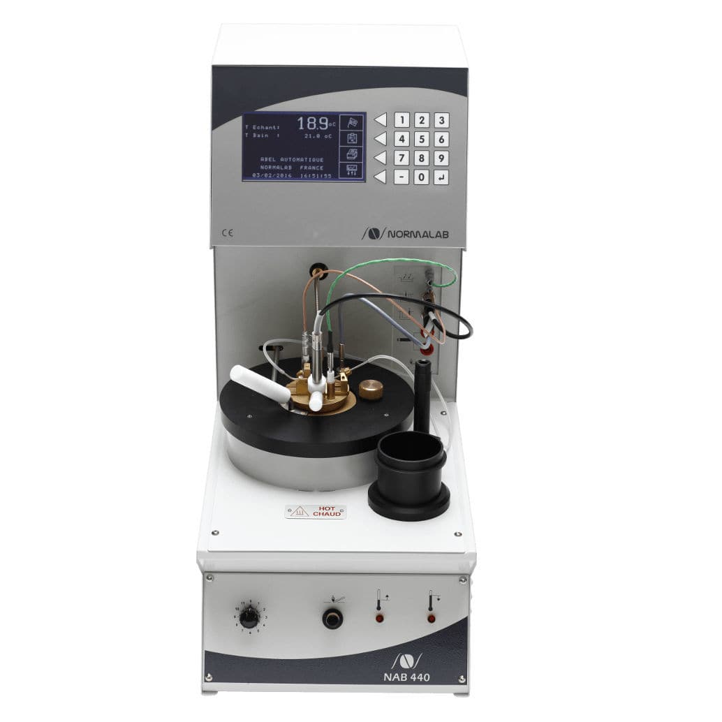 Testeur de point éclair - NAB 440 - NORMALAB S.A. - pour produits ...