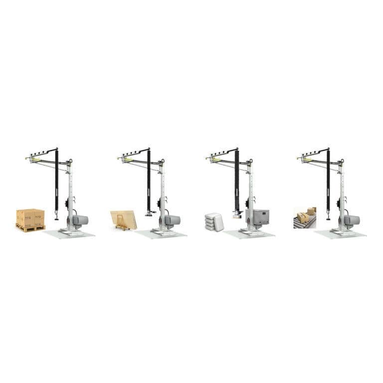 Potence sur colonne - Easycrane™ - Pronomic AB - avec pince à vide ...