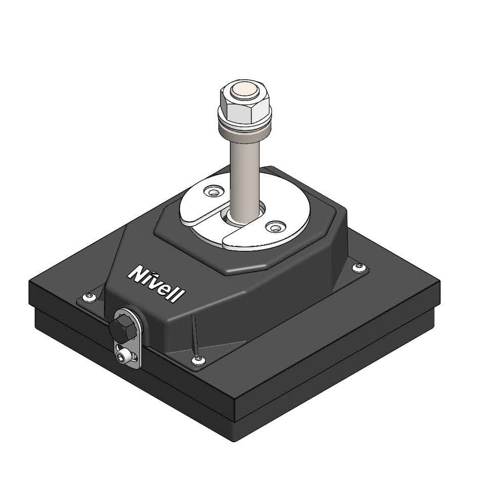 Cale de nivellement réglable - DKP20-2/10, M20x105 (130) 200/20x200 ...