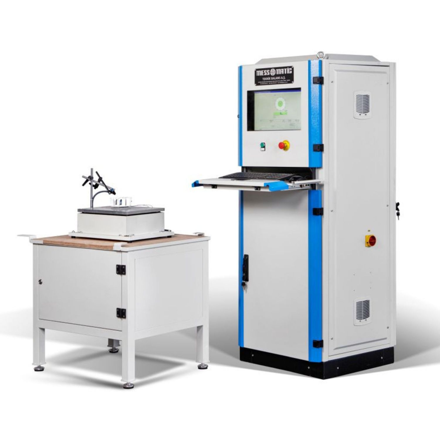 Machine à équilibrer horizontale - SYM-1000 - Messmatic - statique ...