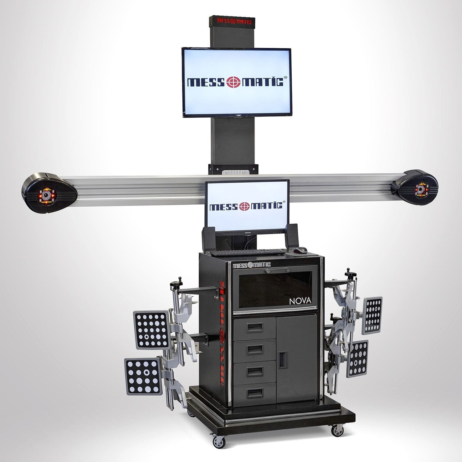 Banc de géométrie 3D - NOVA-3D - Messmatic - pour camions / pour ...