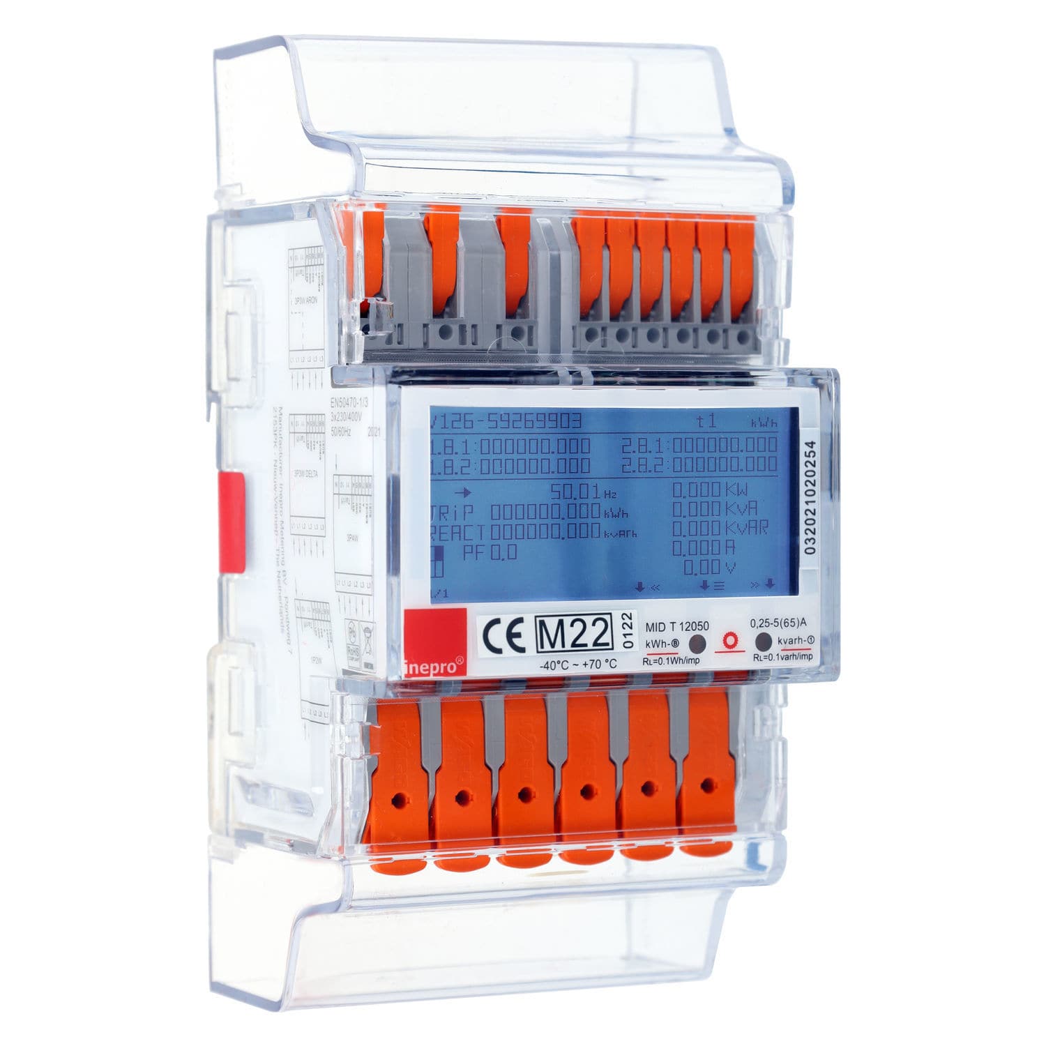 Compteur d'énergie électrique triphasé - Ambition 4PS - inepro Metering ...