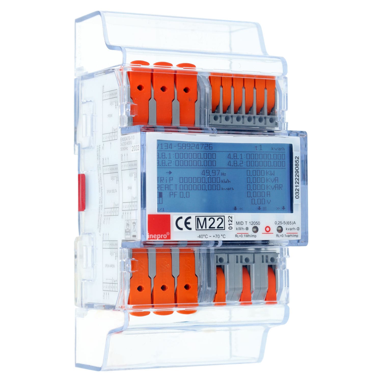 Compteur d'énergie électrique triphasé - Ambition 4PU - inepro Metering ...