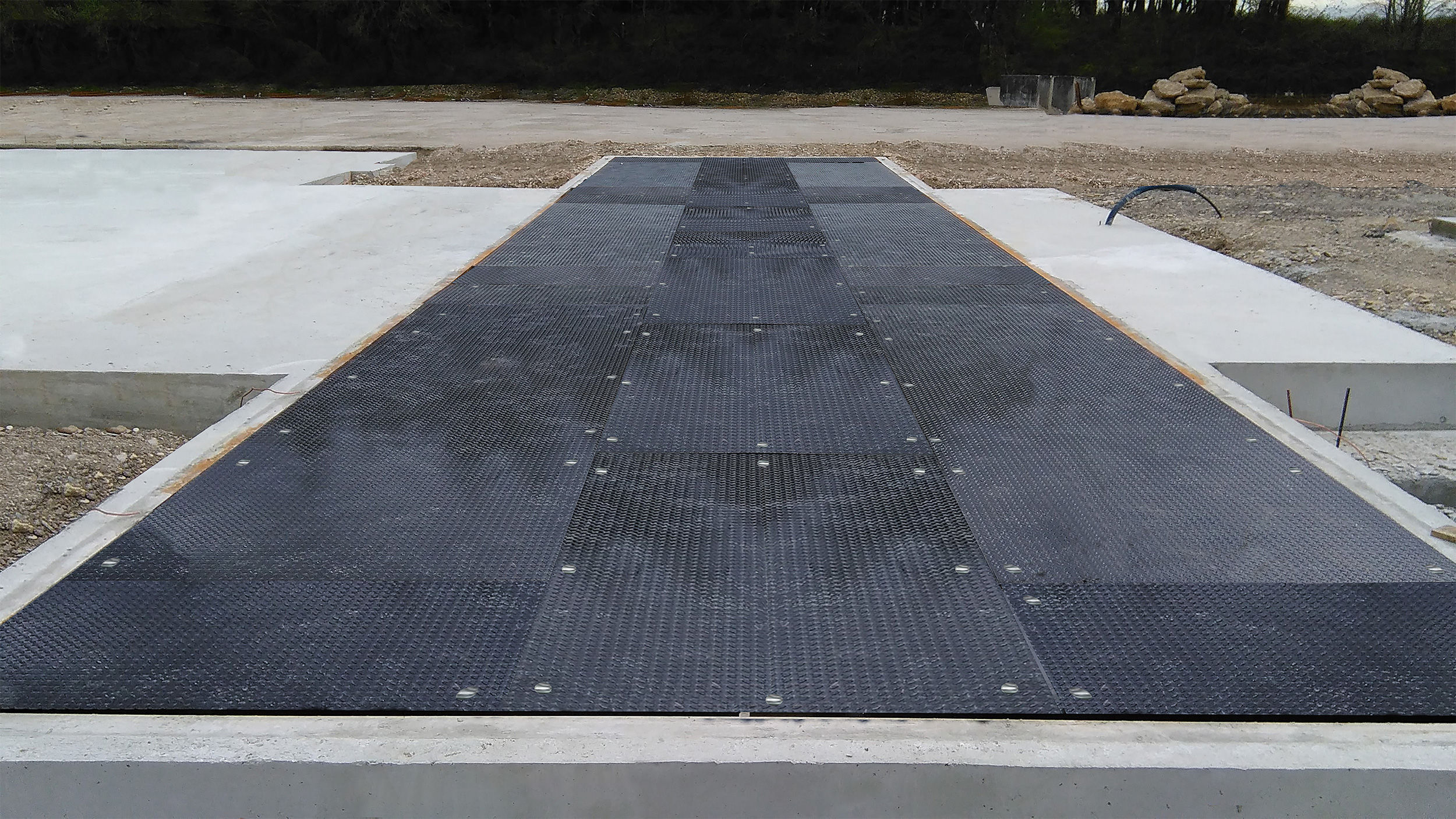 Pont-bascule modulaire - BPGMO - GIROPES - pour véhicules