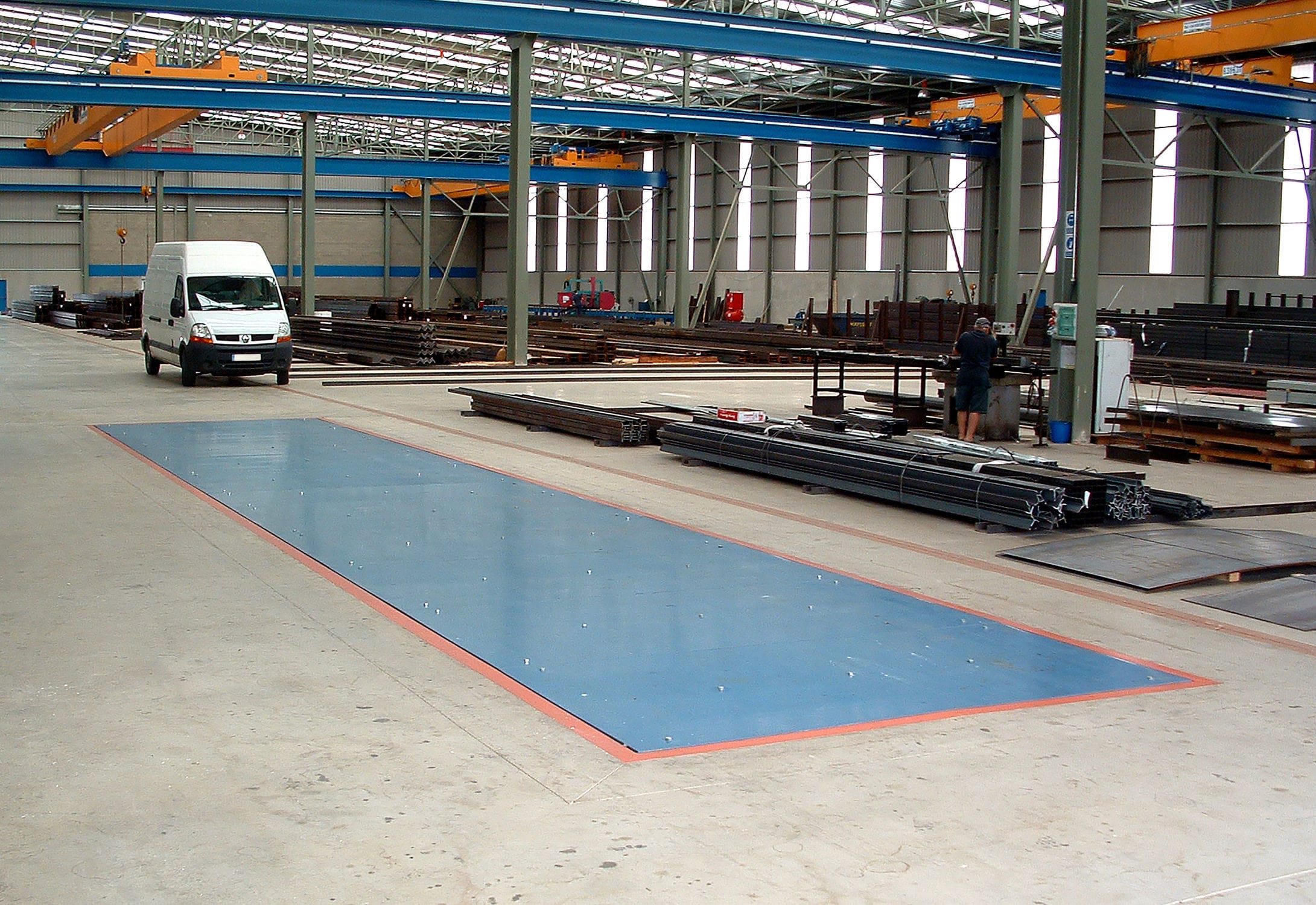 Pont-bascule en métal - BPGEM - GIROPES - pour véhicules