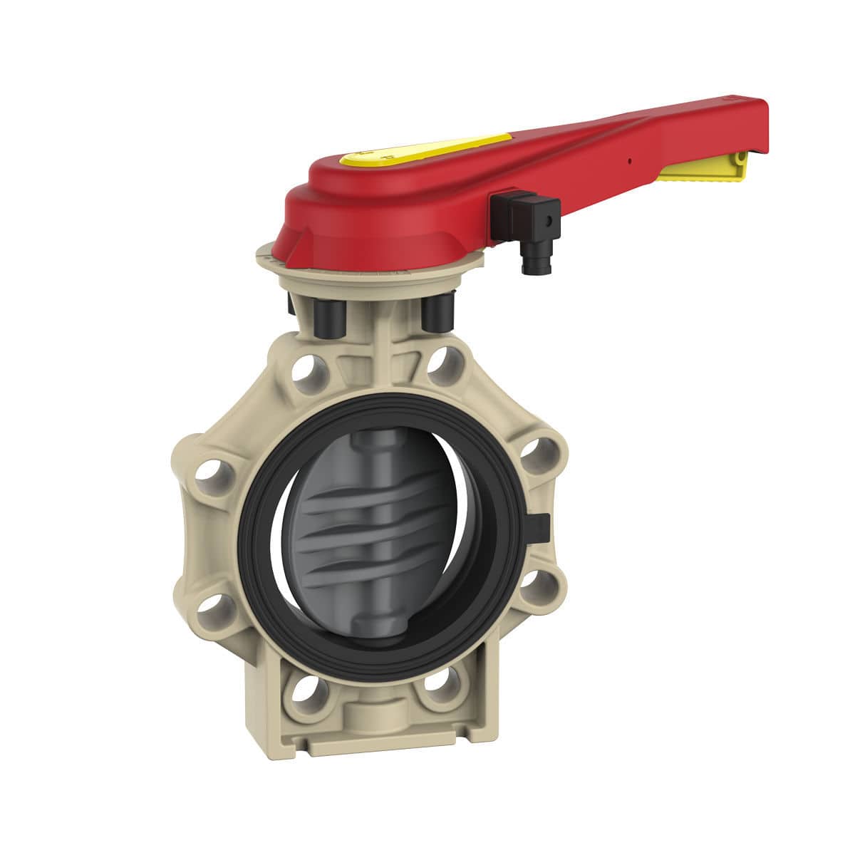 Vanne papillon - K4 - Praher Plastics Austria GmbH - à levier / à bride ...