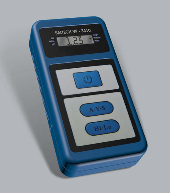 Vibromètre de surveillance de machine - BALTECH VP-3410 - BALTECH GmbH