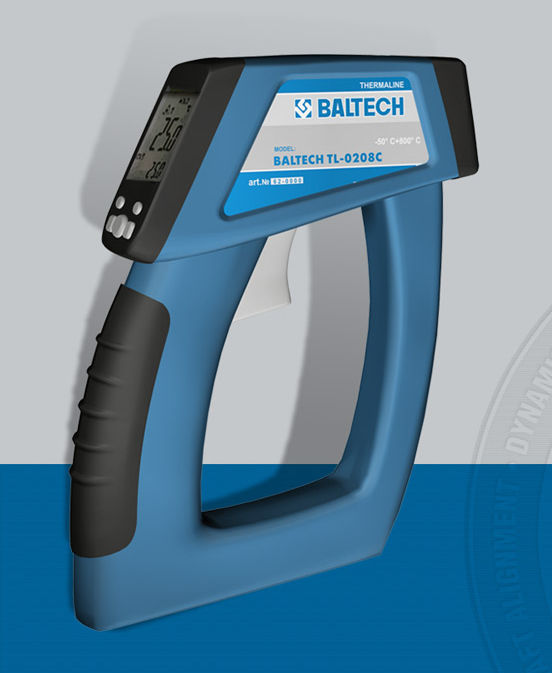 Pyromètre numérique - BALTECH TL - 0208C - BALTECH GmbH - portable