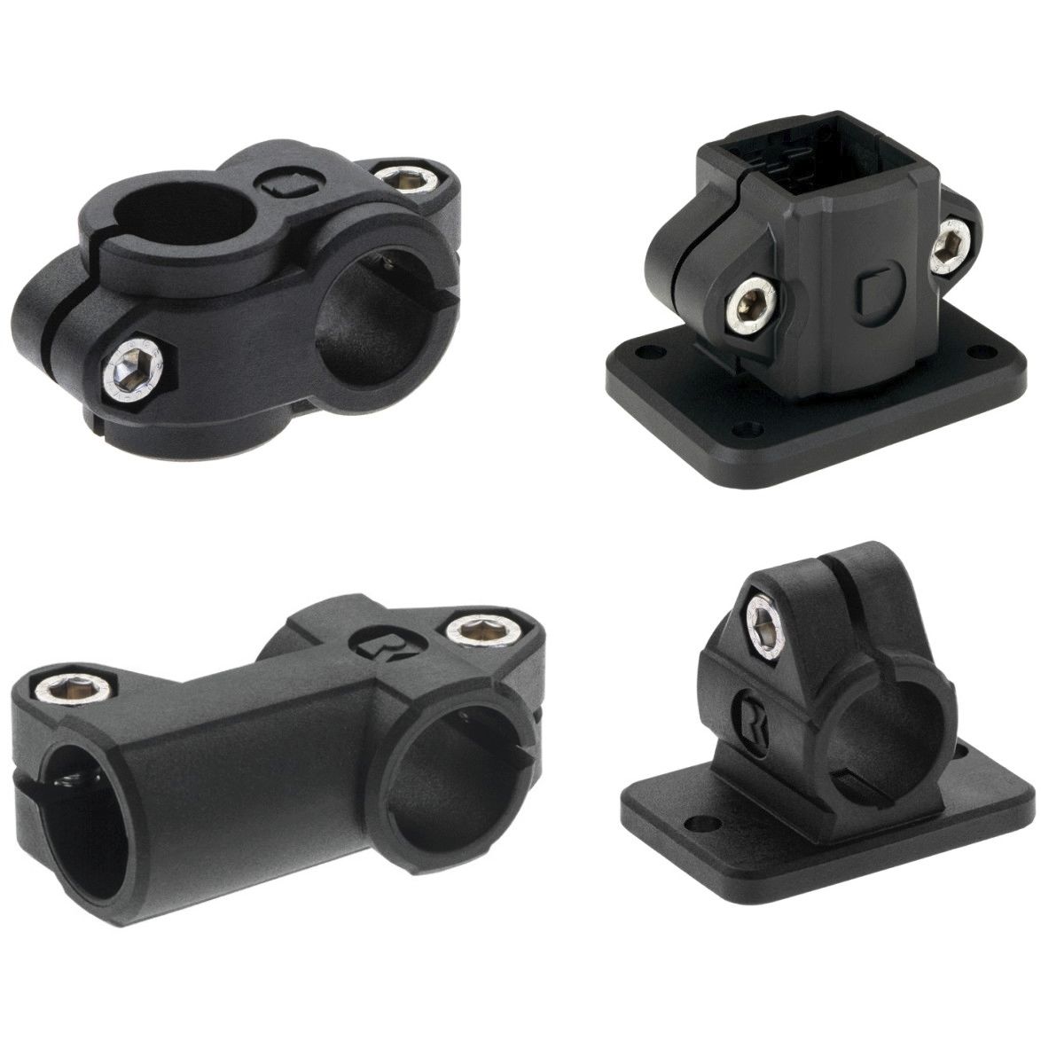 Connecteur de tube rond - RK Rose+Krieger GmbH - en croix / en T / carré