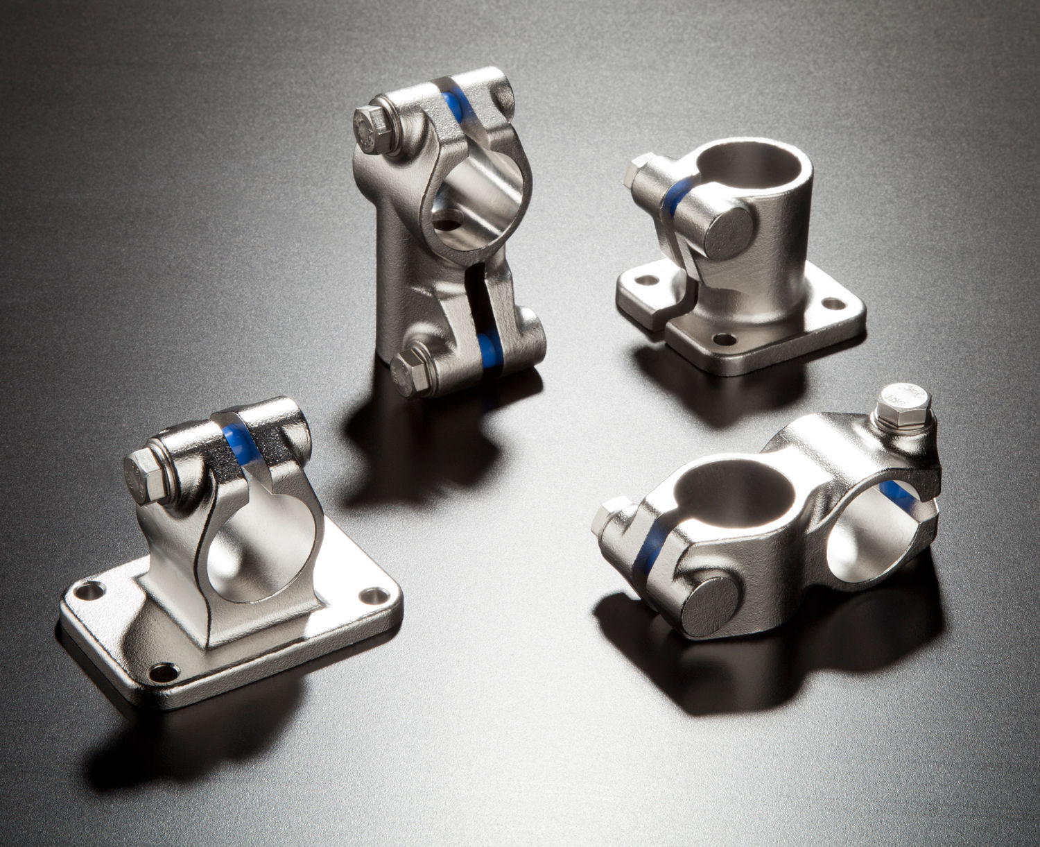 Connecteur de tube rond - RK Rose+Krieger GmbH - en croix / coudé / d'angle