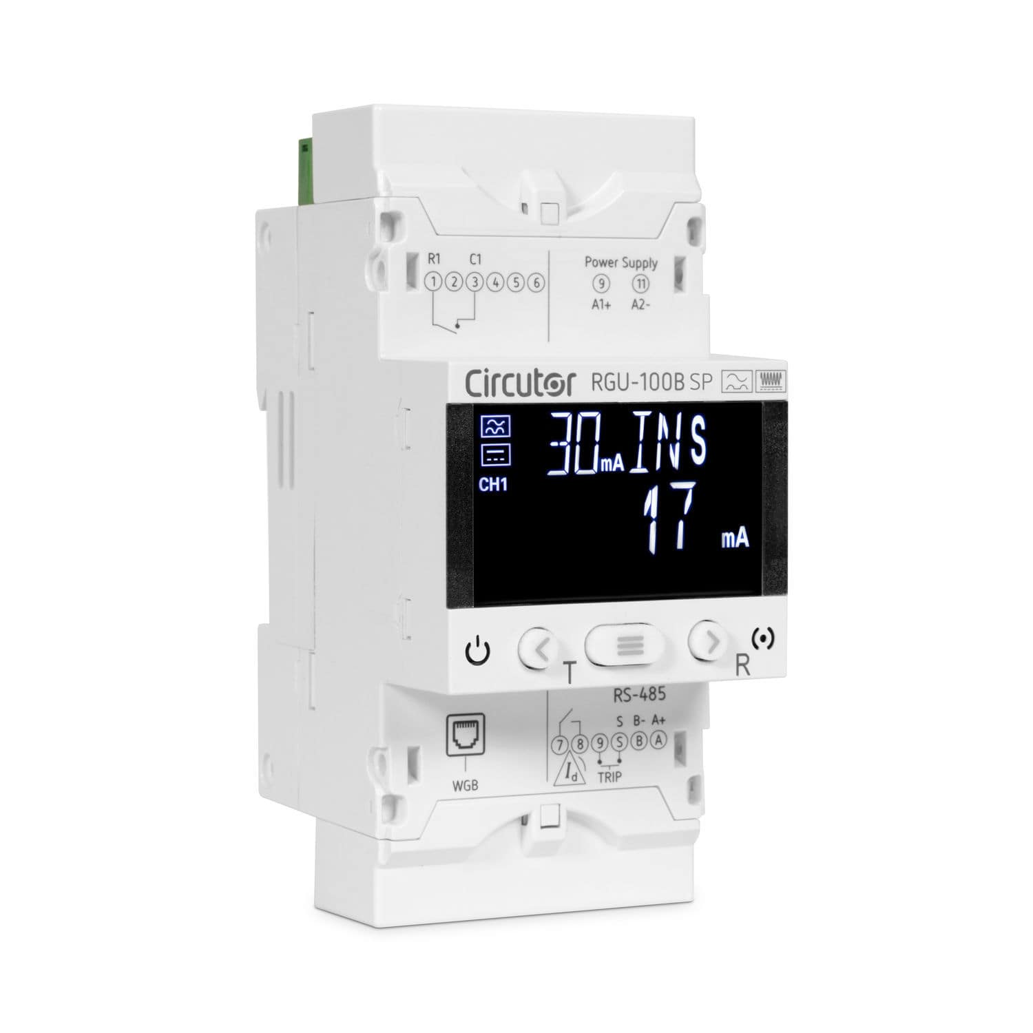 Relais de protection de fuite à la terre - RGU-100A - CIRCUTOR - de ...