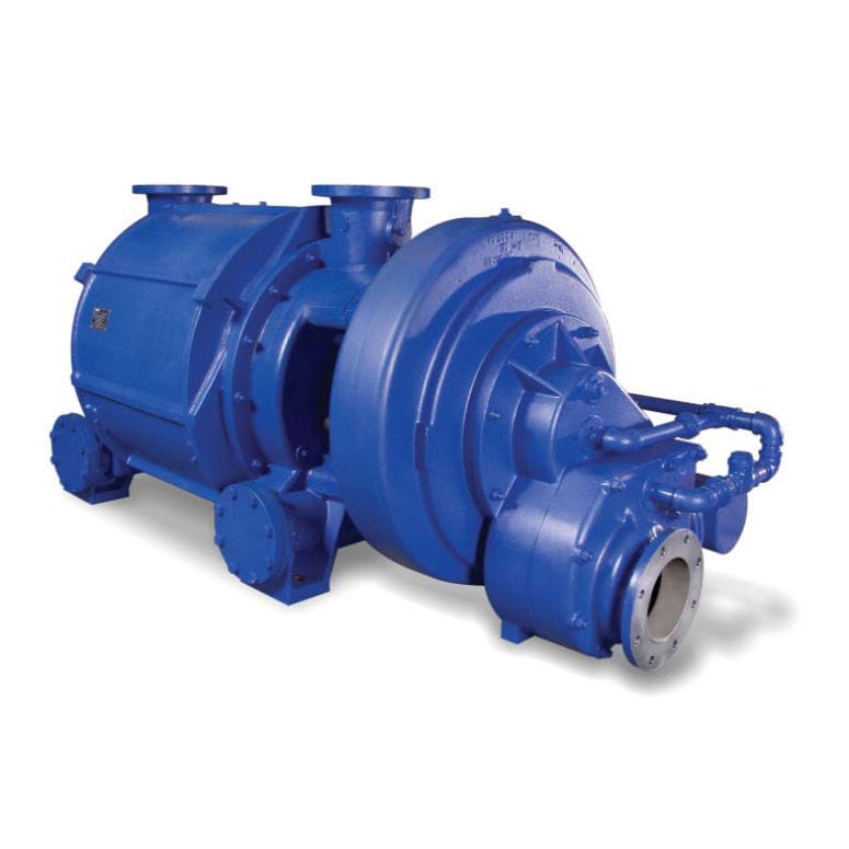 Pompe à vide à anneau liquide - AT series - Nash - lubrifiée / mono-étagée / pour gaz