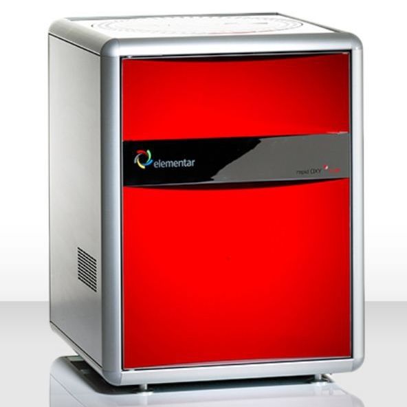 Analyseur d'hydrocarbure - rapid OXY cube® - Elementar - de charbon / à biomasse / d'oxygène