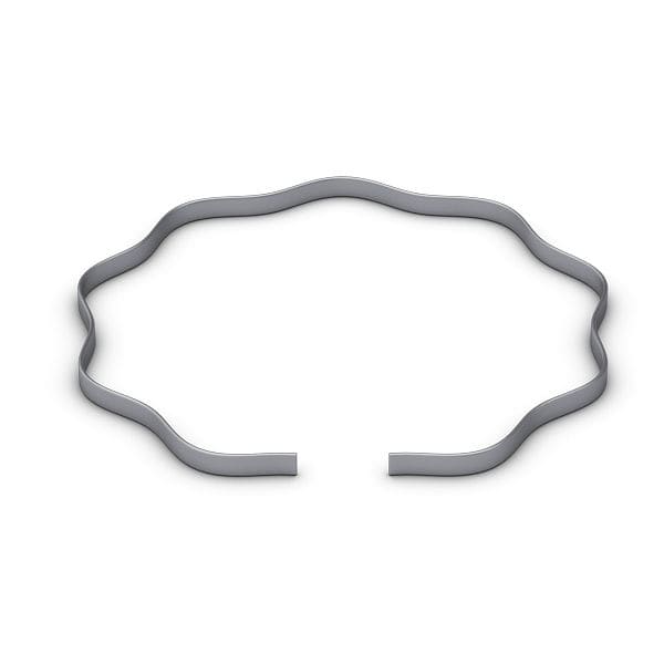 Ressort de compression - Smalley - ondulé / en acier