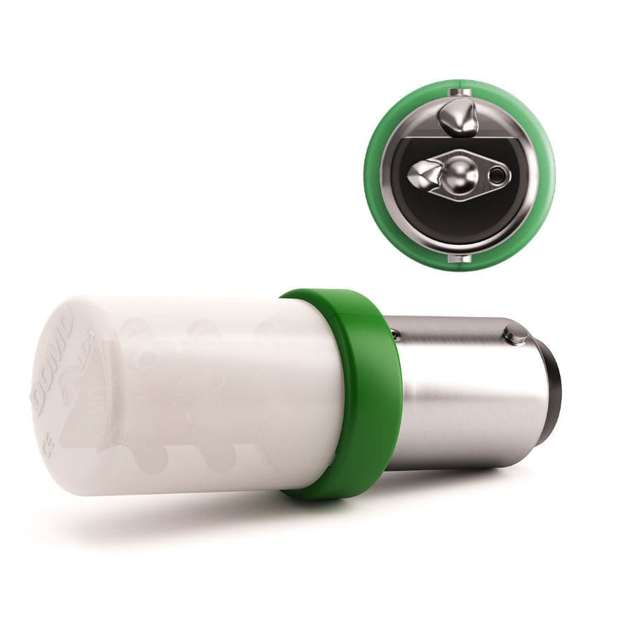 Ampoule à LED - BA 15s - DOMO - 240 Vca / 24 Vca / 130 Vca
