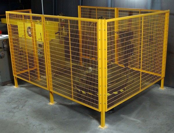 Cloison de protection de machine - WIRECRAFTERS