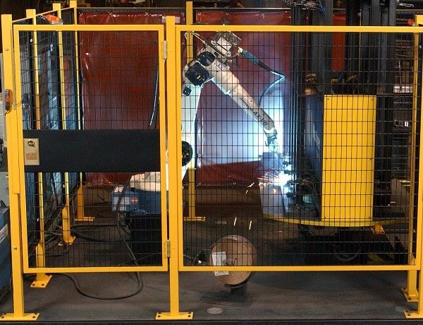 Cloison de protection de machine - RapidWire HDTM - WIRECRAFTERS - à ...