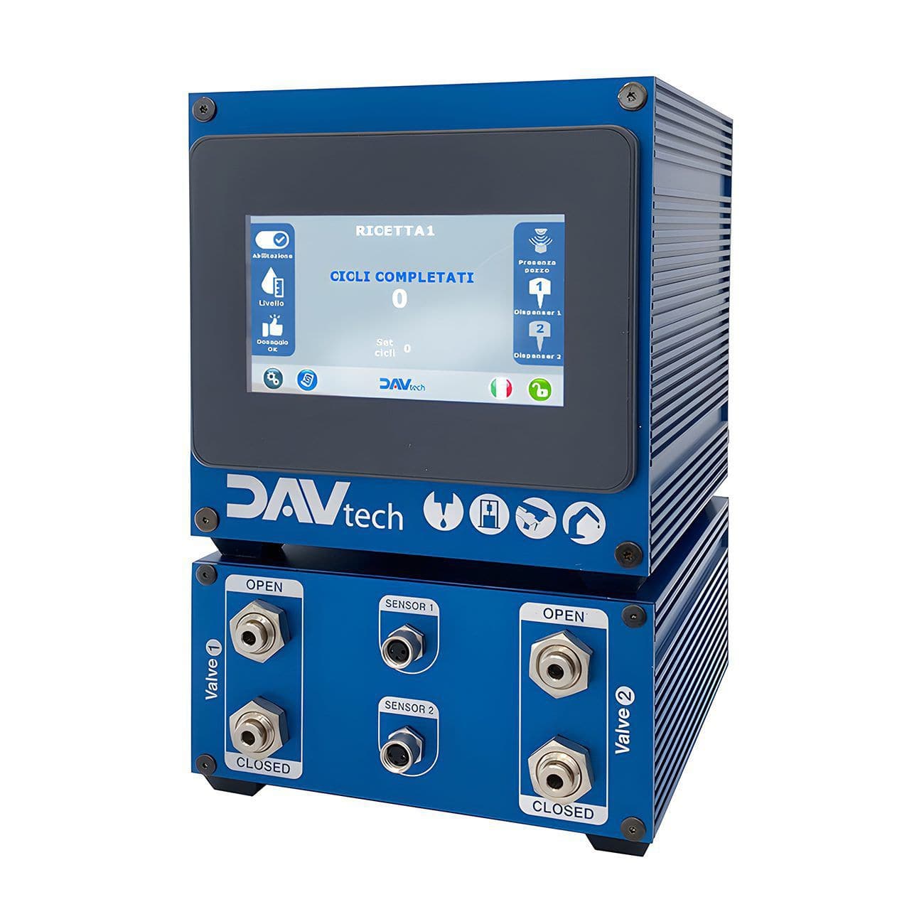 Contrôleur de valve de dosage numérique - DAV 2000 - DAV TECH Srl - automatique