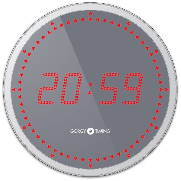 Horloge numérique - LEDI® 12.60 - GORGY TIMING - à LED / synchronisée ...