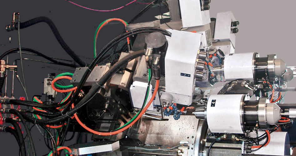 Machine transfert rotative / CNC / 8 positions / 4 axes - Bumotec S1000 ...