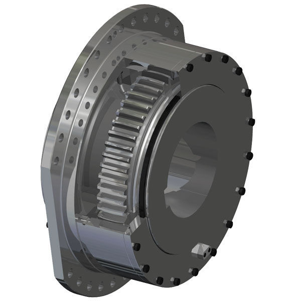 Accouplement à engrenage - GJB1-19 - ZHENJIANG SUODA COUPLING CO.,LTD. - à tonneau / pour ...