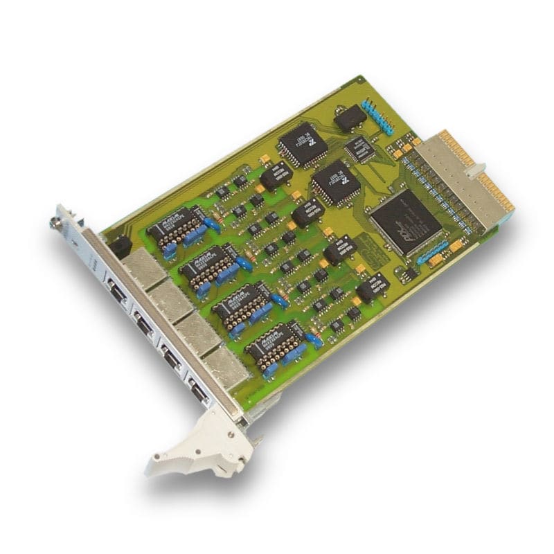 Carte d'interface CompactPCI - CPCI-ASIO4 - esd electronics gmbh - RS-232 / RS-485 / RS-422