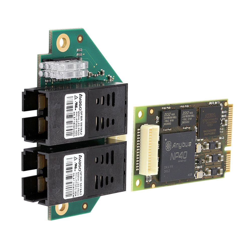 Carte d'interface Mini PCI Express - PIRFO - IXXAT Automation - Ethernet / pour fibre optique ...