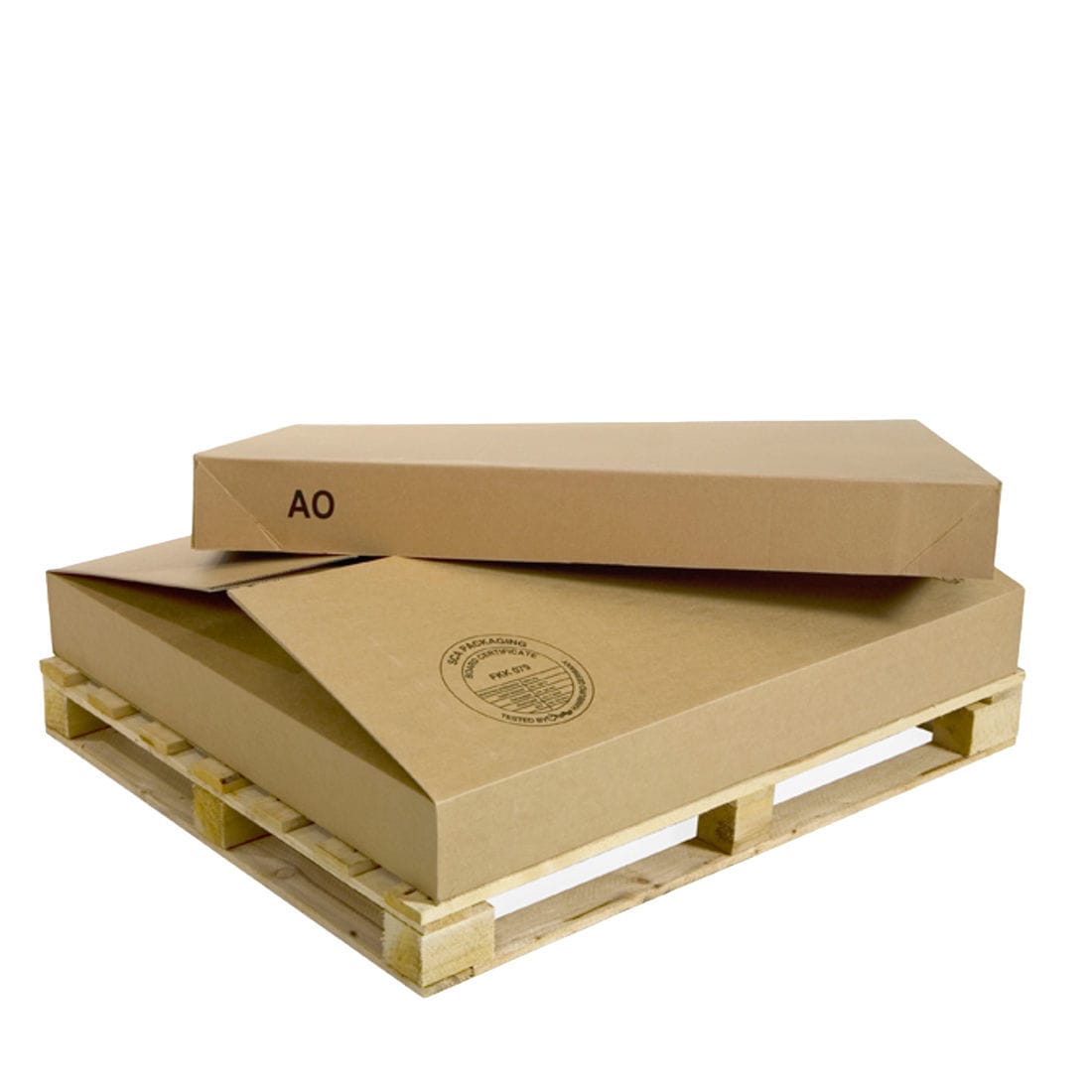 Caisse-palette en carton - DS Smith - de stockage / de transport / pliable