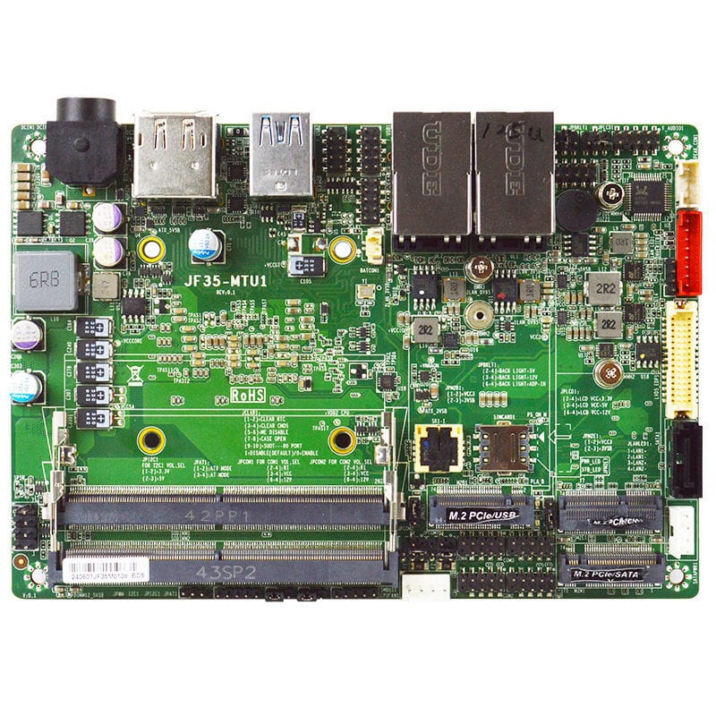 Carte mère 3.5" SubCompact - F35-MTU1 - Jetway Information Co., Ltd ...