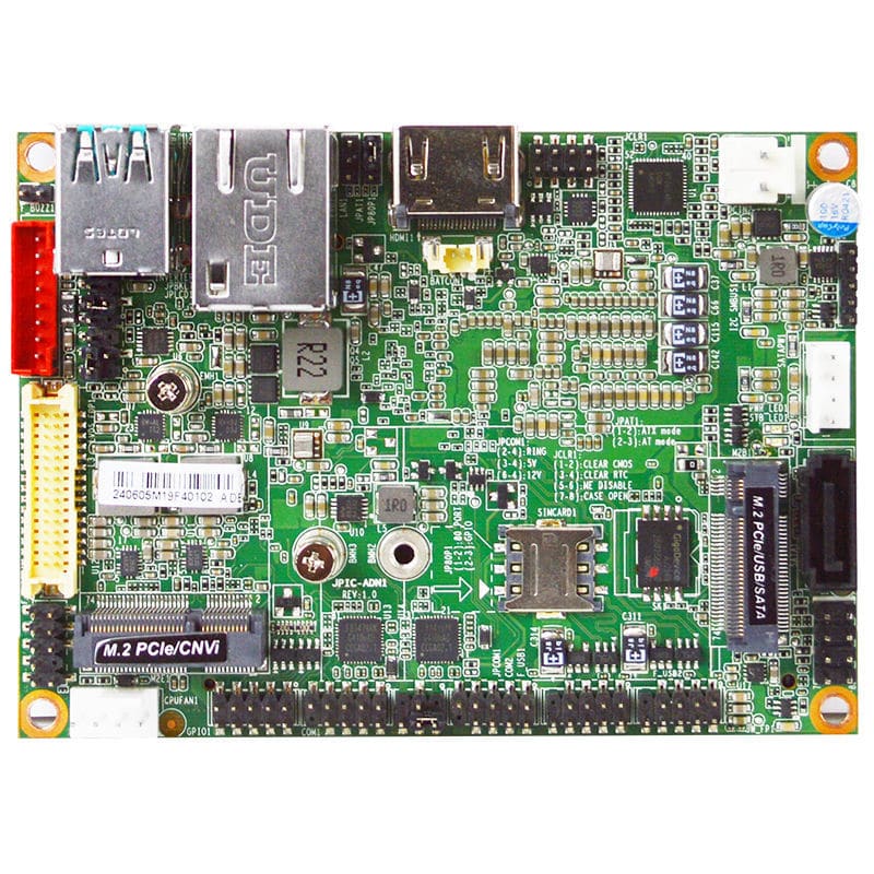 Carte mère Pico-ITX / 2.5" - JPIC-ADN1 - Jetway Information Co., Ltd. - Intel® Alder Lake-N ...