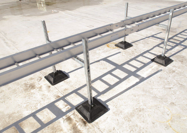 Support de câbles / pour toit / de charge / en acier - PHB series - ERICO