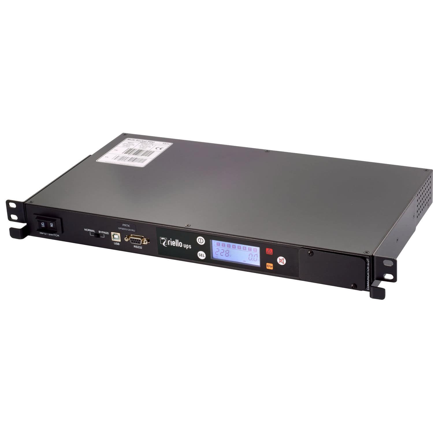 Unité de distribution d'alimentation rackable - Multi Socket PDU ...