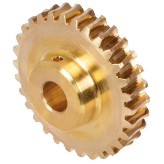 Engrenage à vis sans fin / à denture hélicoïdale / en laiton - A1-69 ...