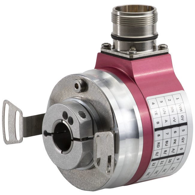 Codeur rotatif incrémental - CIO58T - AK Industries - optique / à axe creux / RS-422