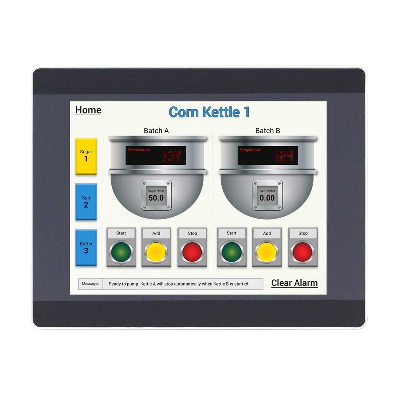 IHM à écran tactile résistif - HMI5097NXL - Maple Systems - encastrable ...