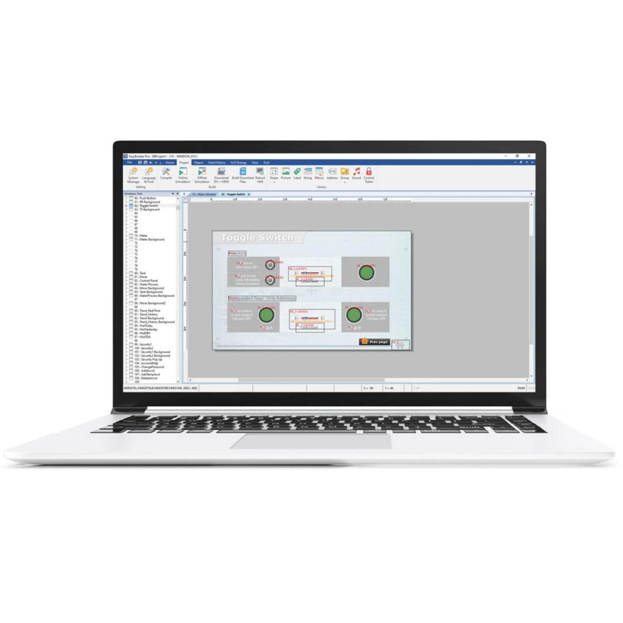 Logiciel HMI - EBPro - Maple Systems - d'interface / de programmation ...