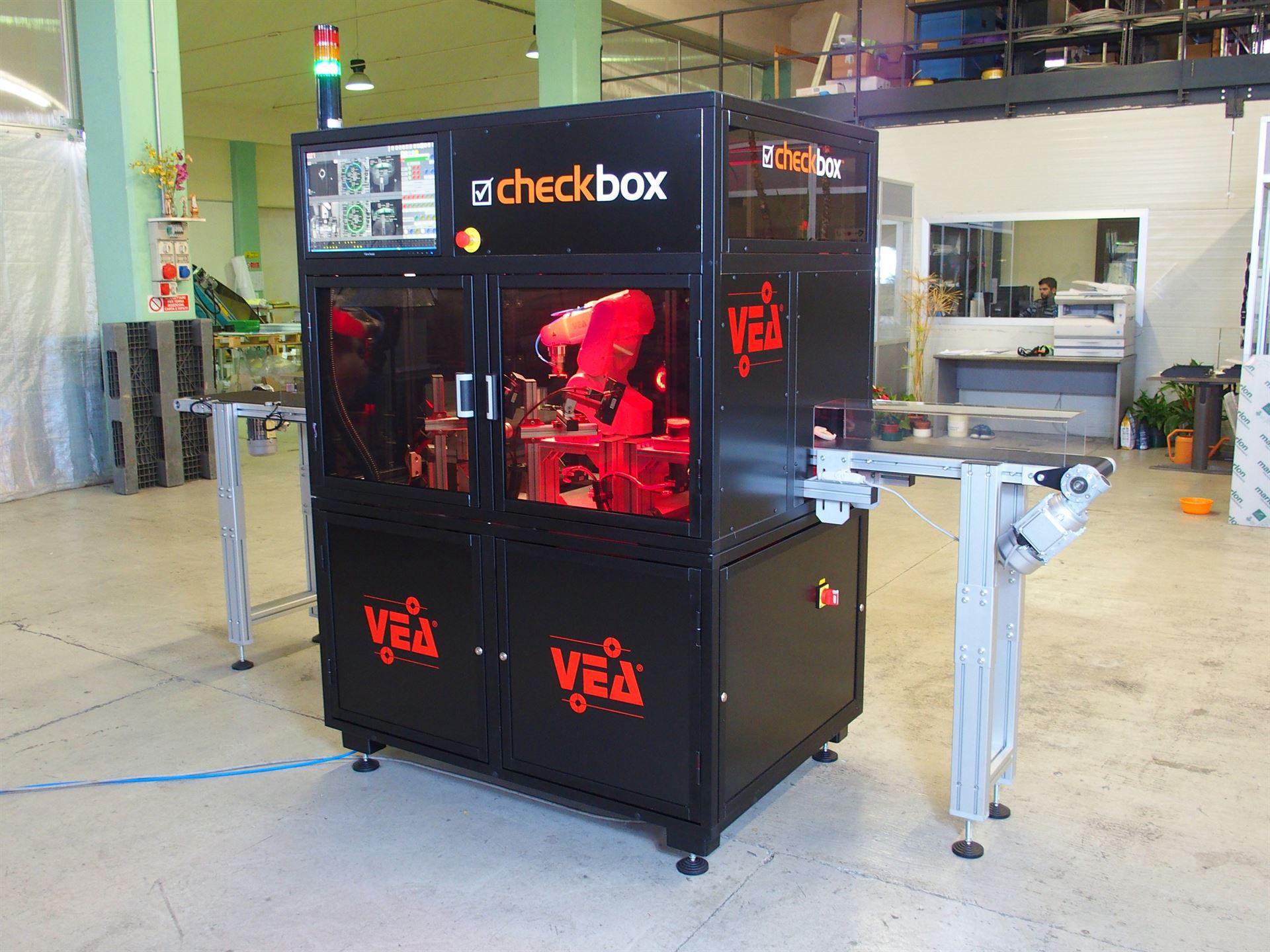 Système de contrôle de la qualité - CheckBox - VEA Srl - de mesure / de ...