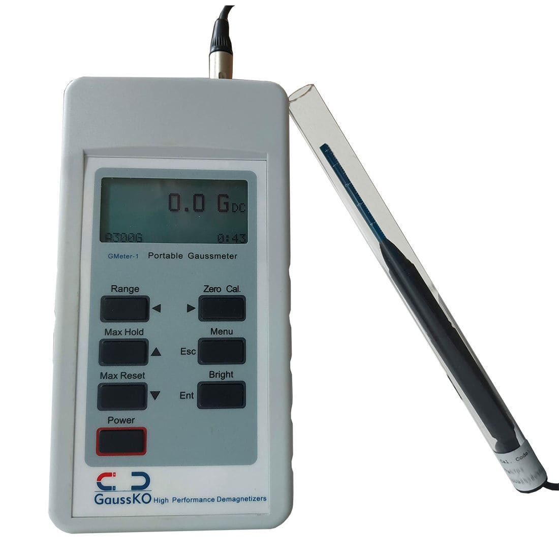 Gaussmètre teslamètre - GMeter-1 - TemaFlux - portable / portatif ...