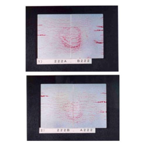 Substrat d'essai pour inspection par ressuage - TemaFlux - en aluminium