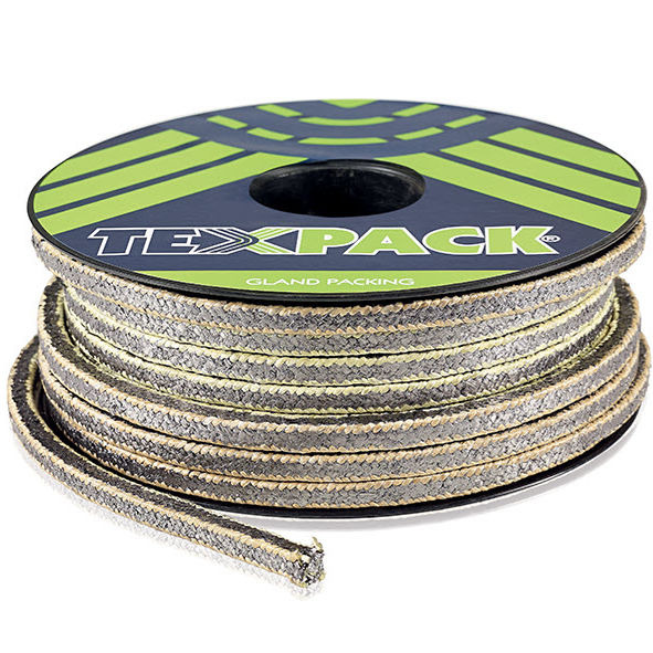 Garniture tressée en graphite - ARAMTEX® 4182 - TEXPACK - pour l ...